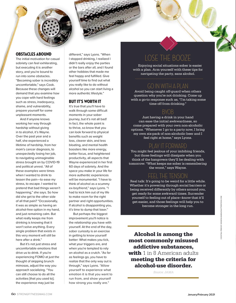 Strong Fitness Magazine - Jan/Feb 2021 Back Issue