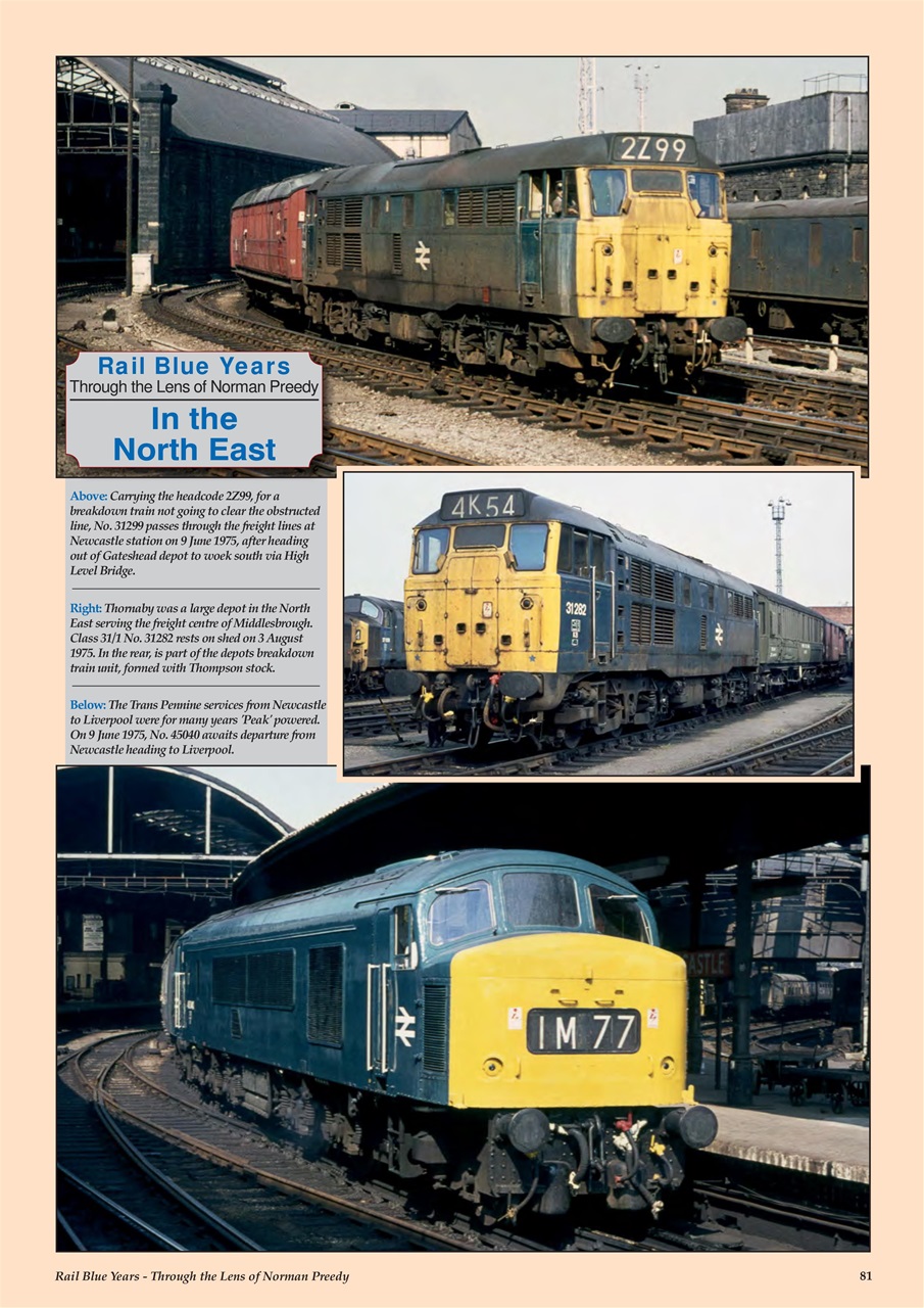 Modern Railways Magazine - The 'Rail Blue' Years Special Issue