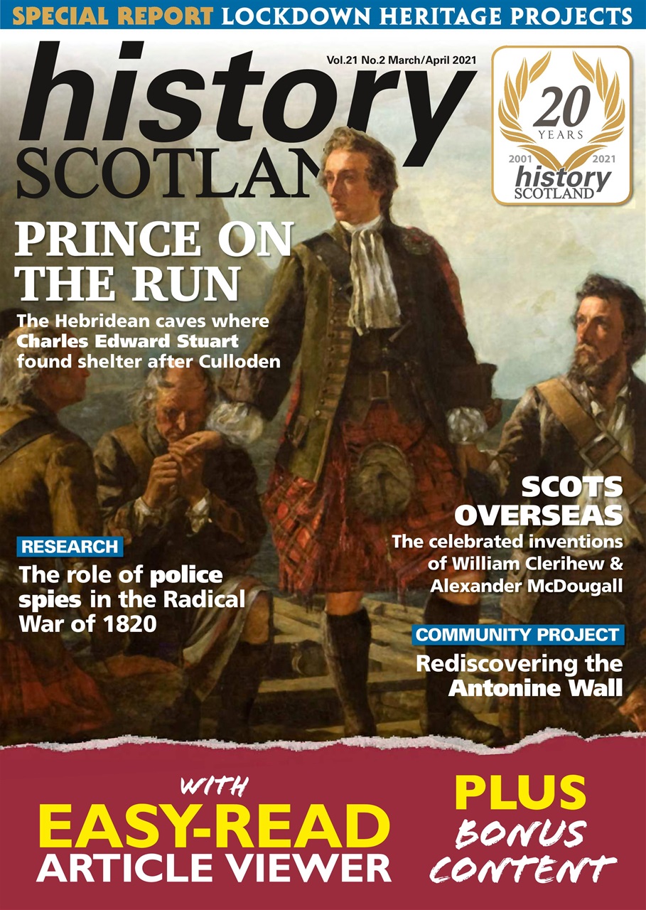 History Scotland Magazine - Mar - Apr 2021 Back Issue