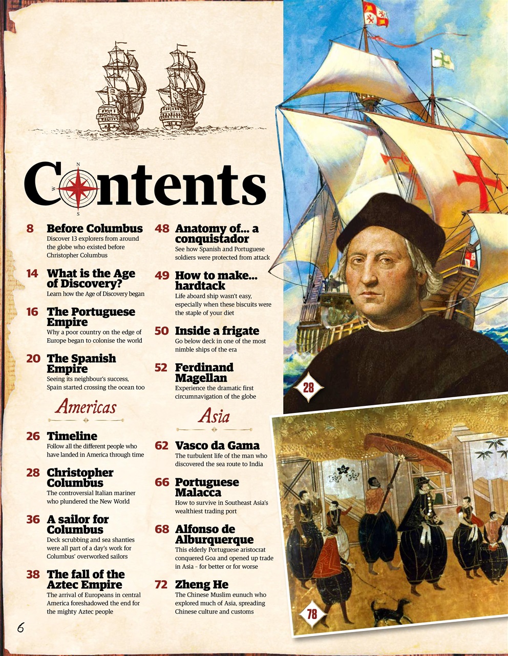 The History Anthology Magazine - Age of Discovery Back Issue