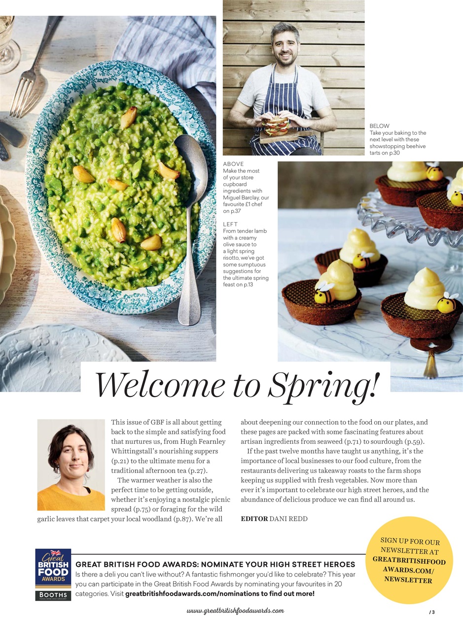Great British Food Magazine - Spring - 21 Back Issue