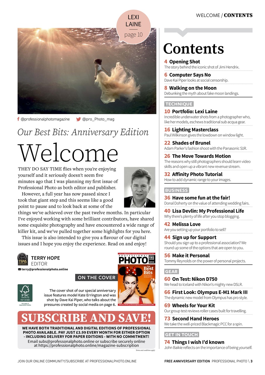 Professional Photo Magazine - Anniversary Issue Special Issue