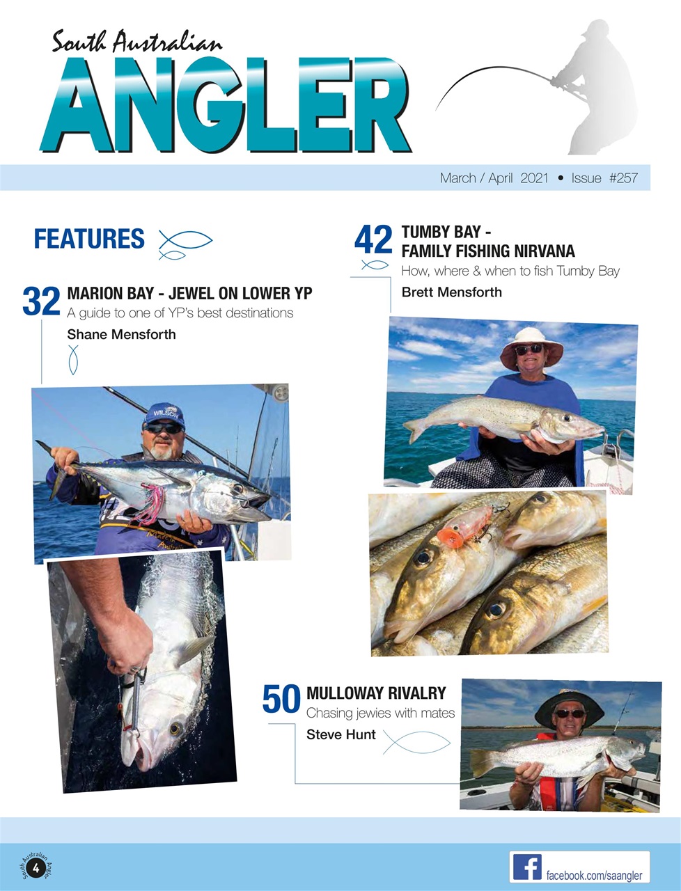 South Australian Angler Magazine - SA Angler Mar Apr 21 Back Issue