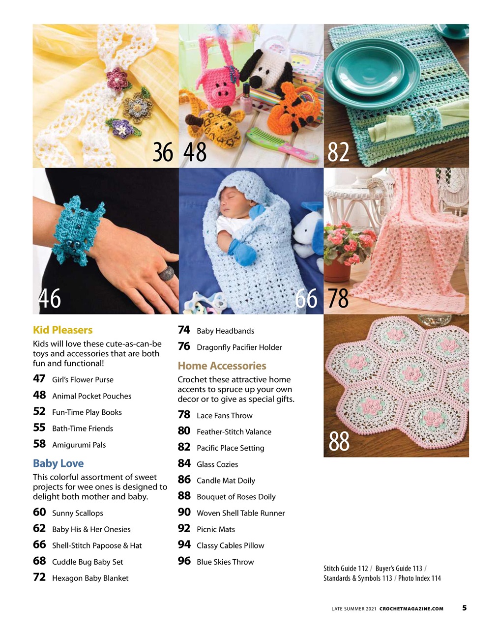 Crochet! Magazine - Easy Living Crochet Late Summer 2021 Special Issue