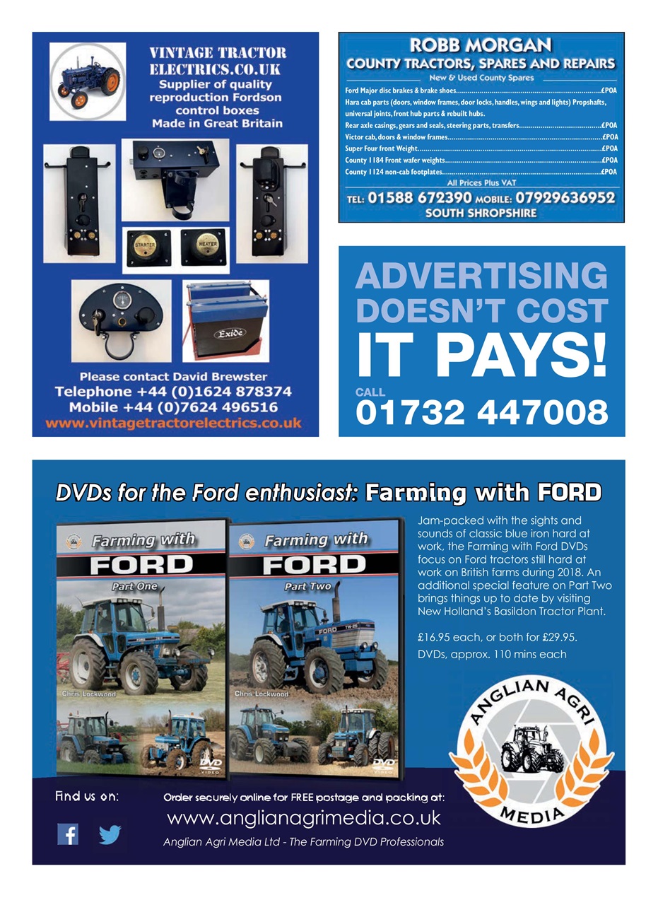 Ford & Fordson Magazine - June/July 2021 Back Issue