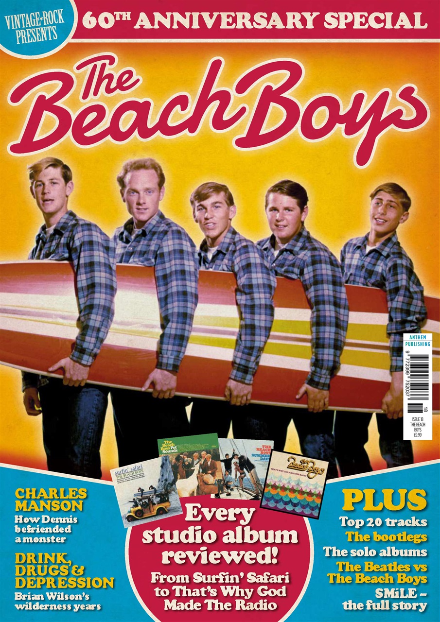 Vintage Rock Presents Magazine - The Beach Boys Back Issue
