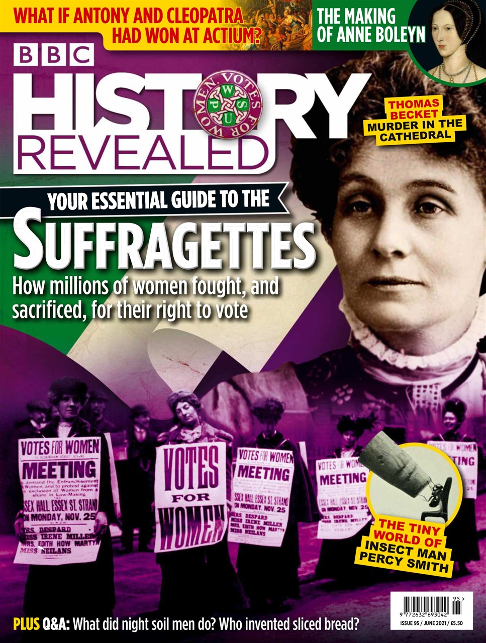 BBC History Revealed Magazine - Jun-21 Back Issue