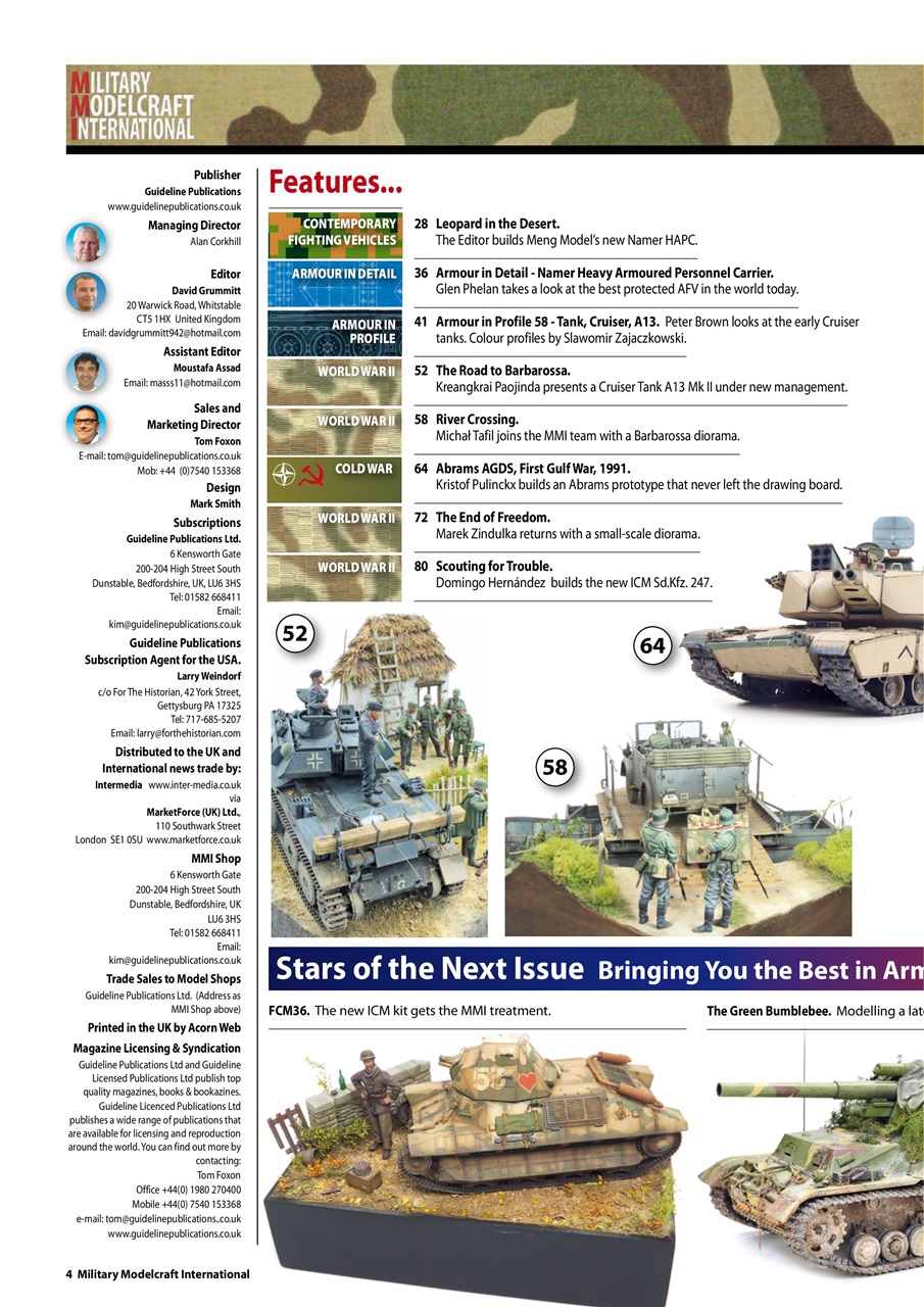 Military Modelcraft International Magazine - June 2021 Back Issue