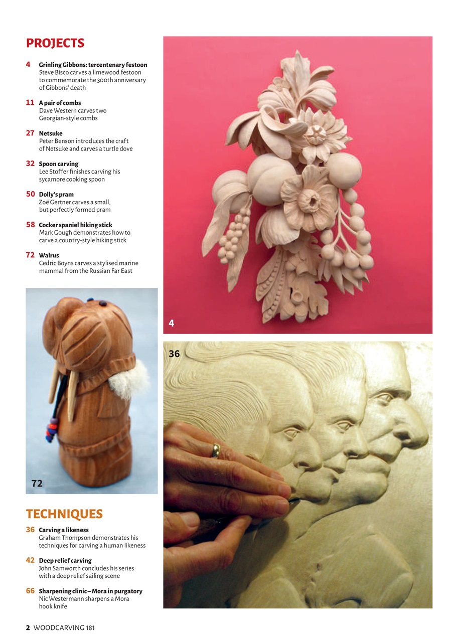 Woodcarving Magazine - Issue 181 Back Issue