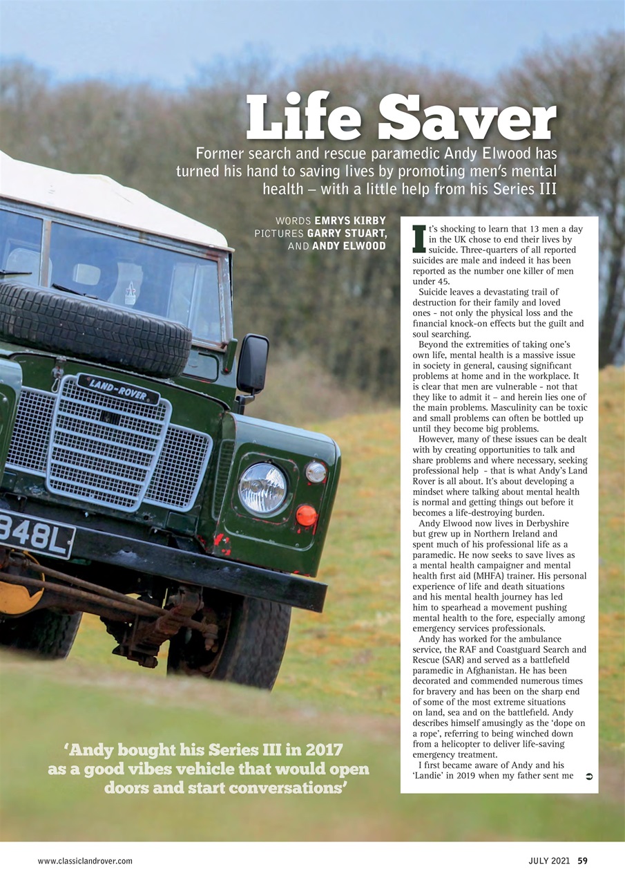 Classic Land Rover Magazine - July 2021 Back Issue