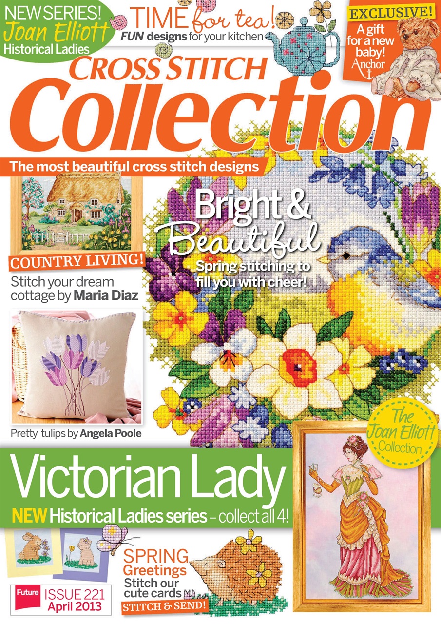 Cross Stitch Collection Magazine - April 2013 Back Issue