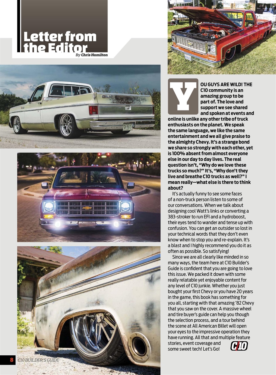 C10 Builder's Guide Magazine - C10 BG-Fall 21 Back Issue