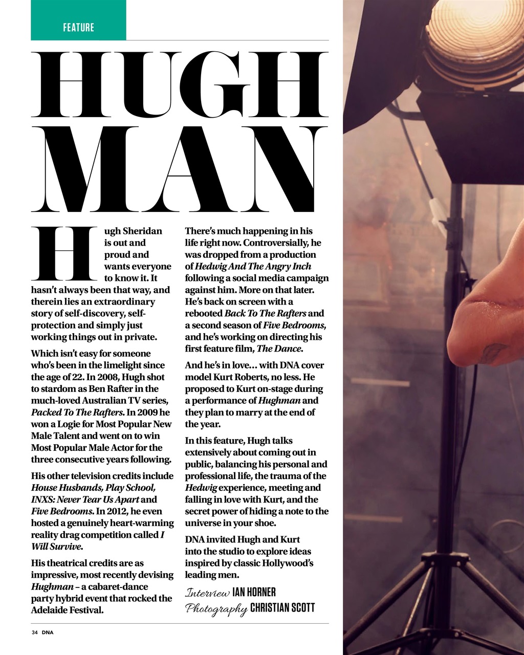 DNA Magazine - DNA #258 – Leading Man Back Issue
