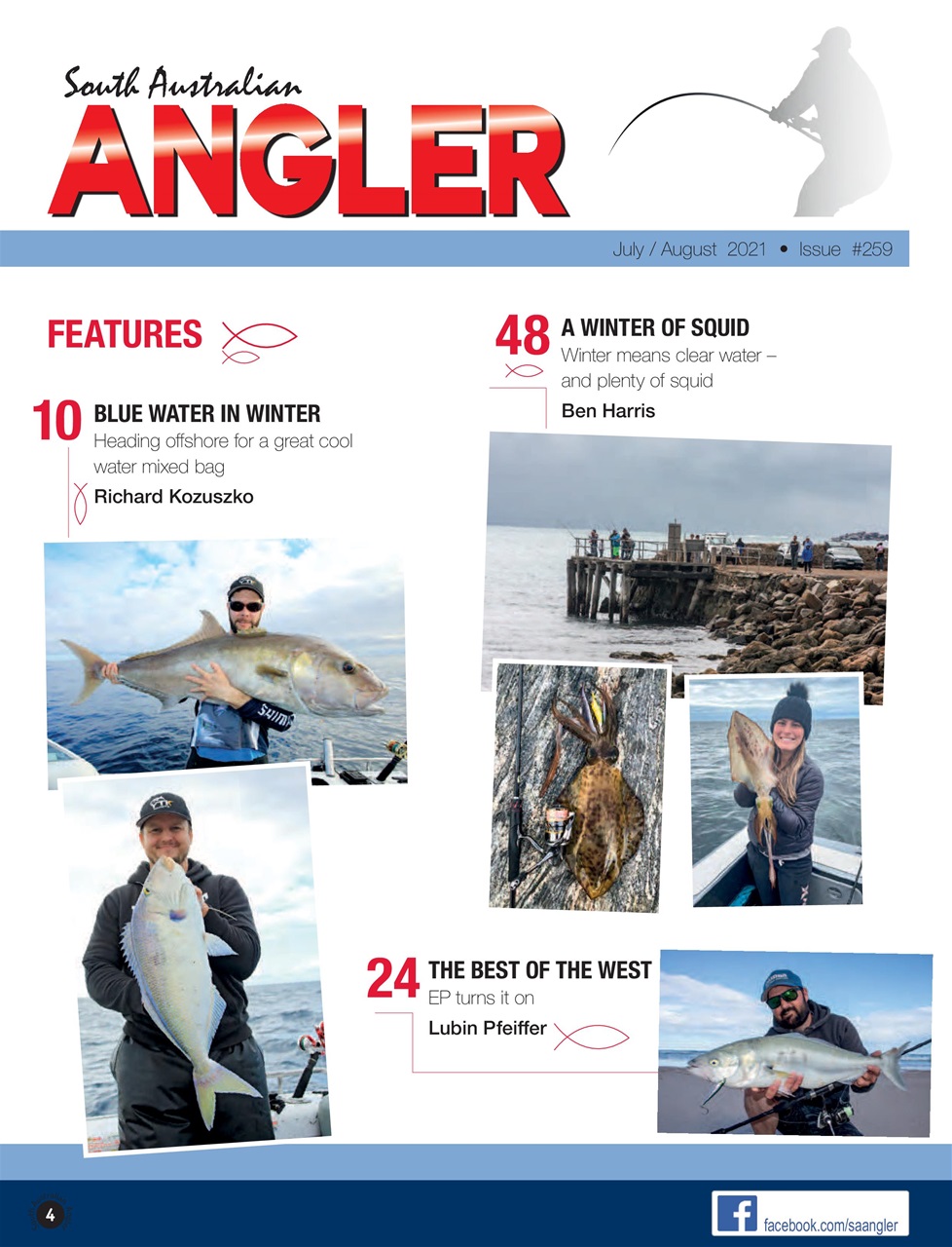 South Australian Angler Magazine - SA Angler Jul Aug 21 Back Issue