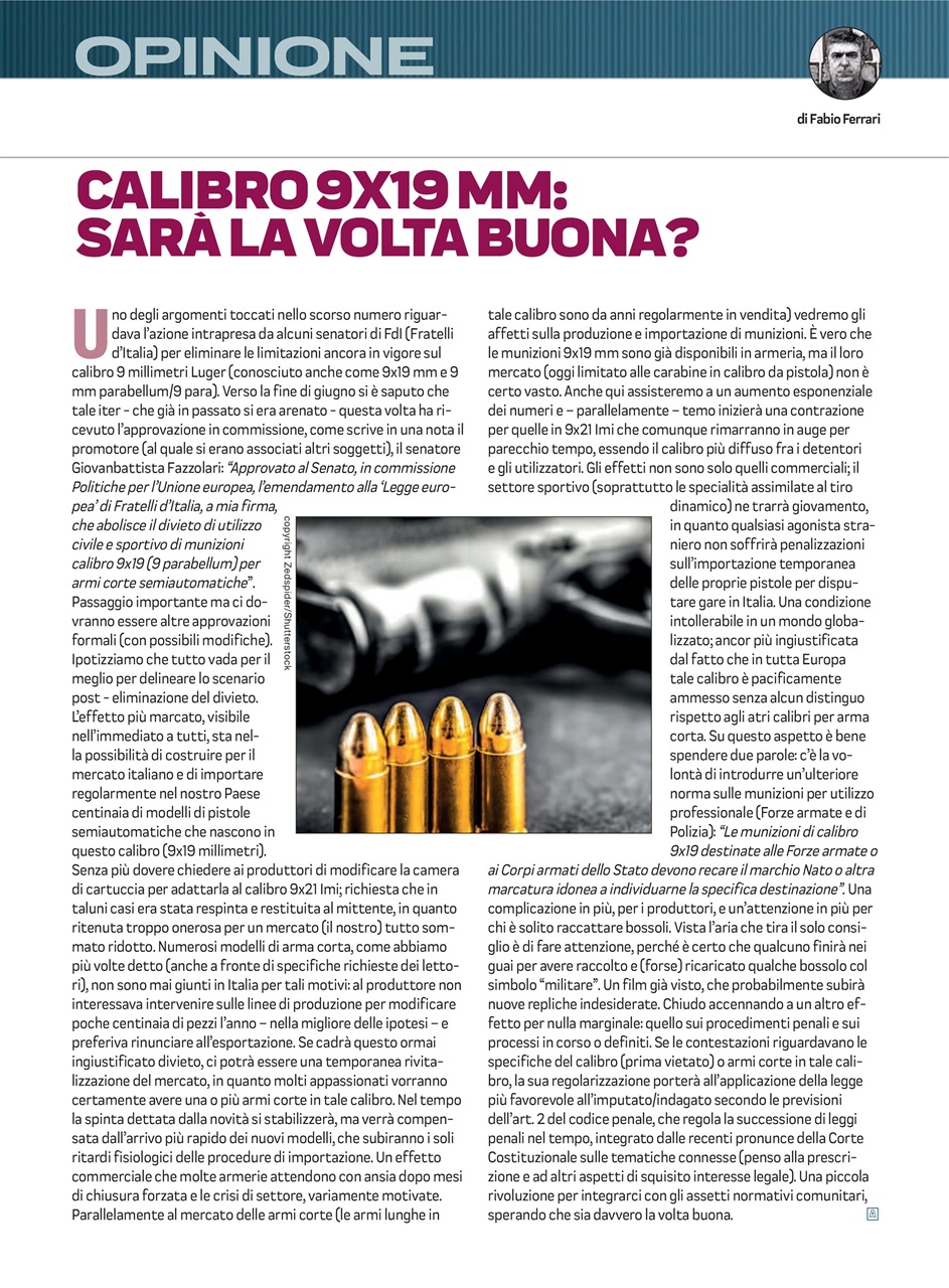 ARMI MAGAZINE - Agosto 2021 Back Issue