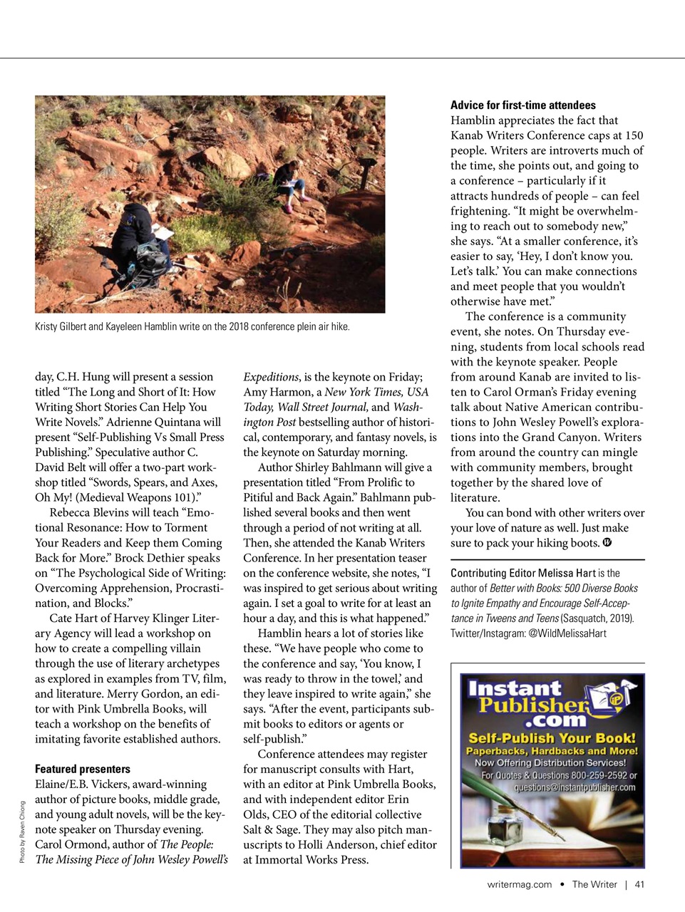 The Writer Magazine - September 2021 Back Issue