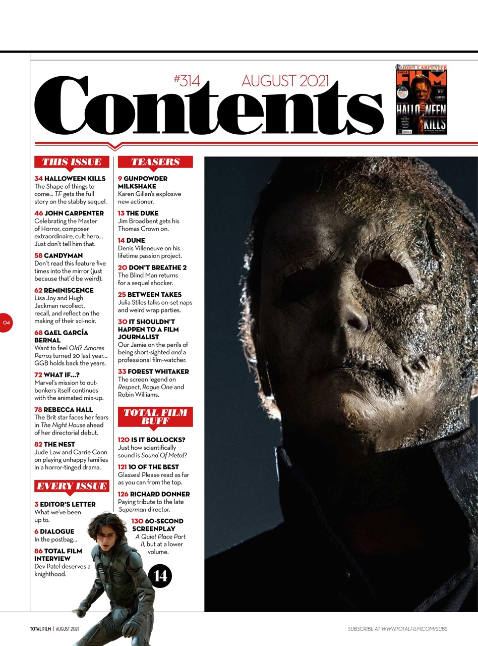 Total Film Magazine - August 2021 Back Issue