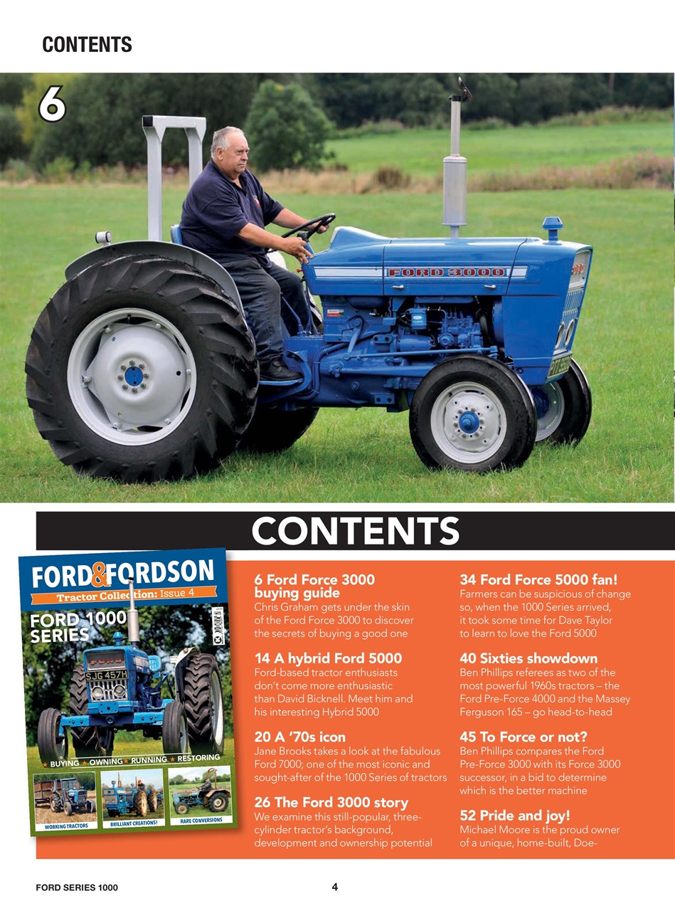 Ford & Fordson Tractor Collection Magazine - Issue 4 Special Issue