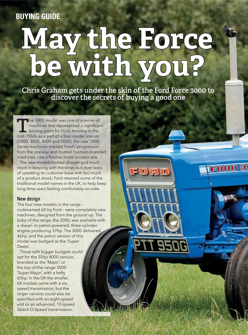 Ford & Fordson Tractor Collection Magazine - Issue 4 Special Issue