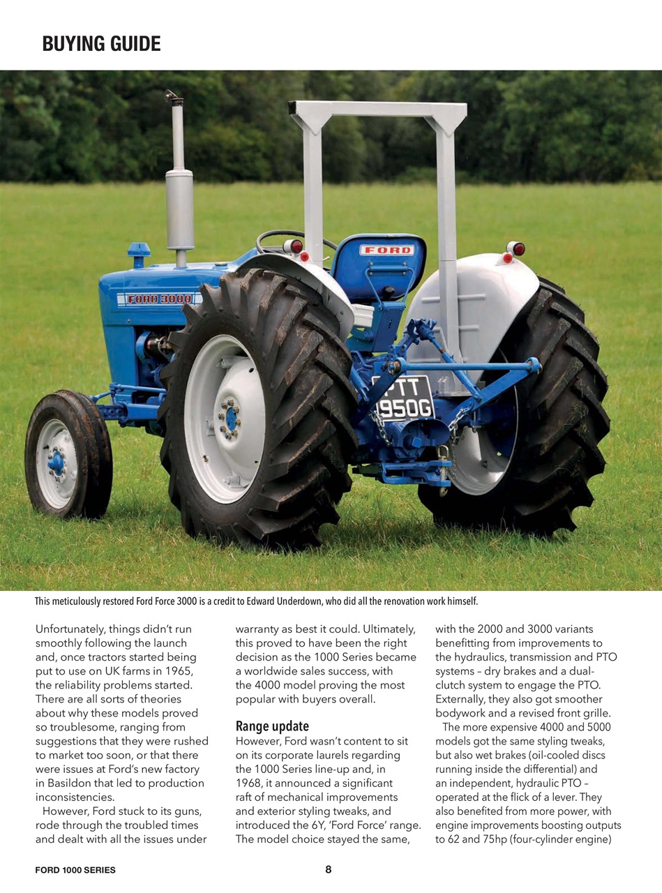 Ford & Fordson Tractor Collection Magazine - Issue 4 Special Issue