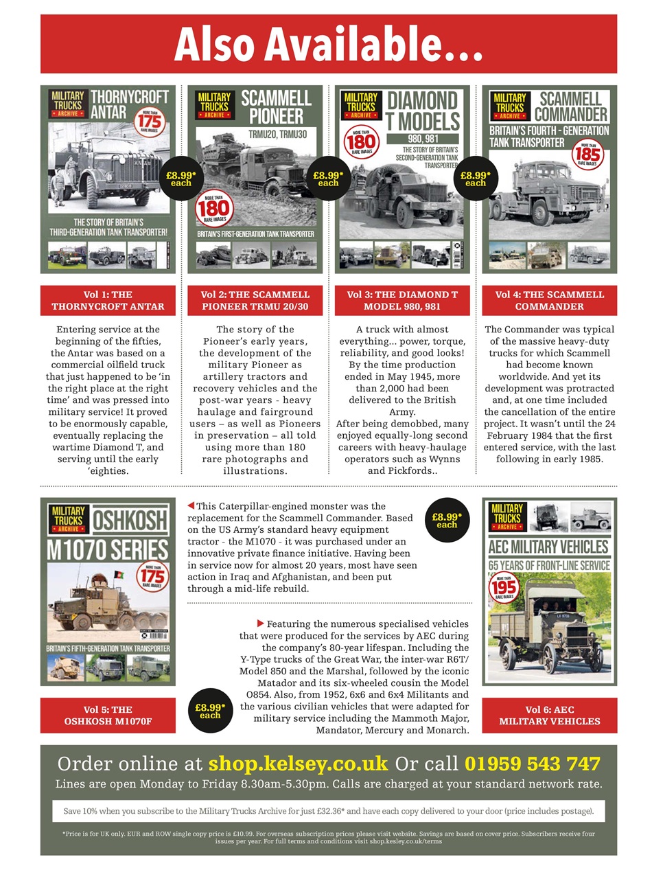 Military Vehicles Archive Magazine - British Military 50s Special Issue