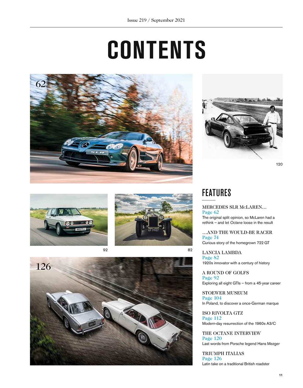 Octane Magazine - September 2021 Back Issue