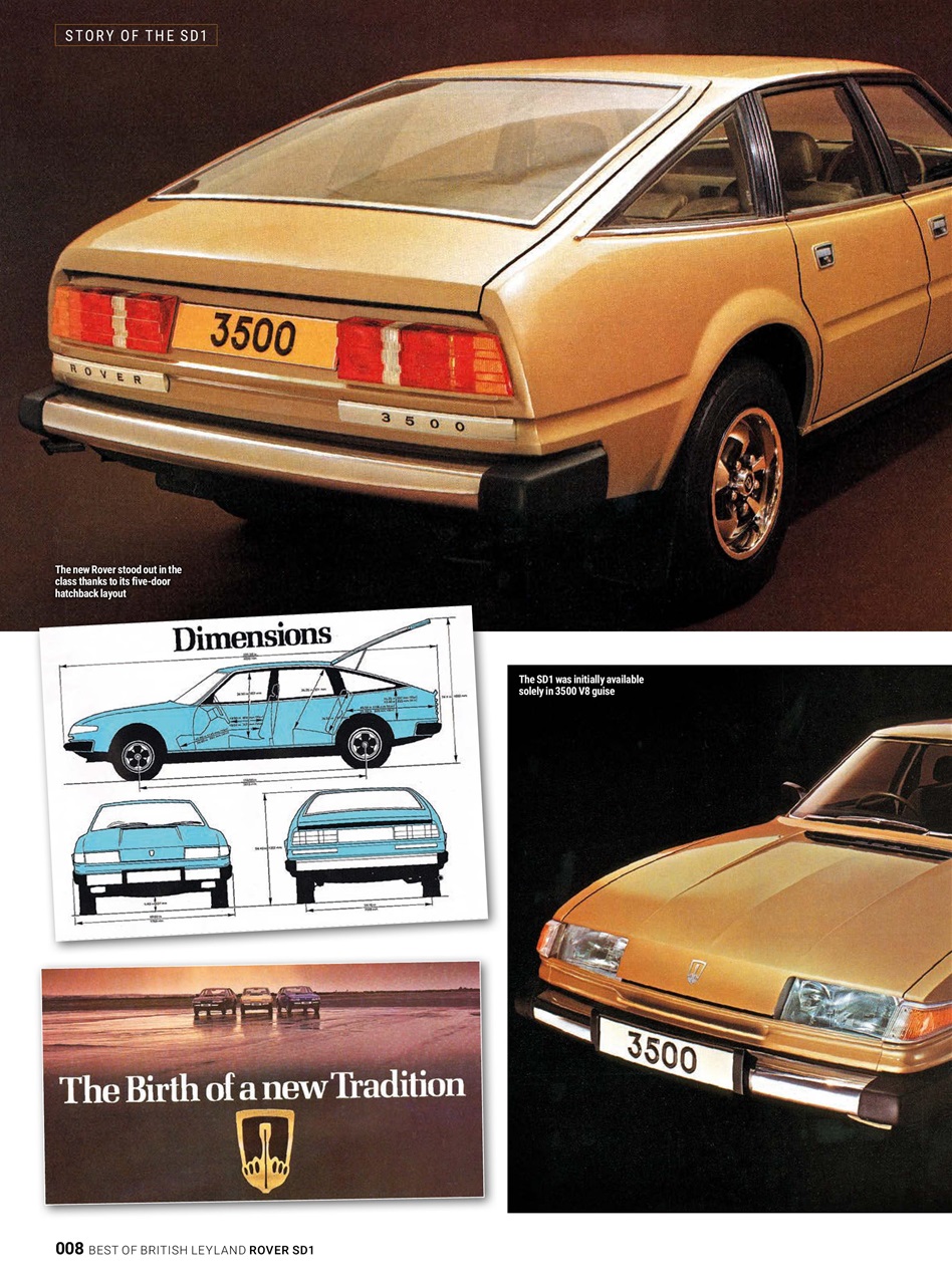 Best of British Leyland Magazine - #2 Rover SD1 Back Issue