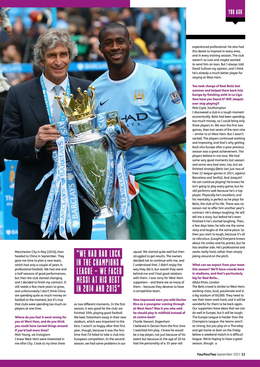 FourFourTwo Magazine - September 2021 Back Issue