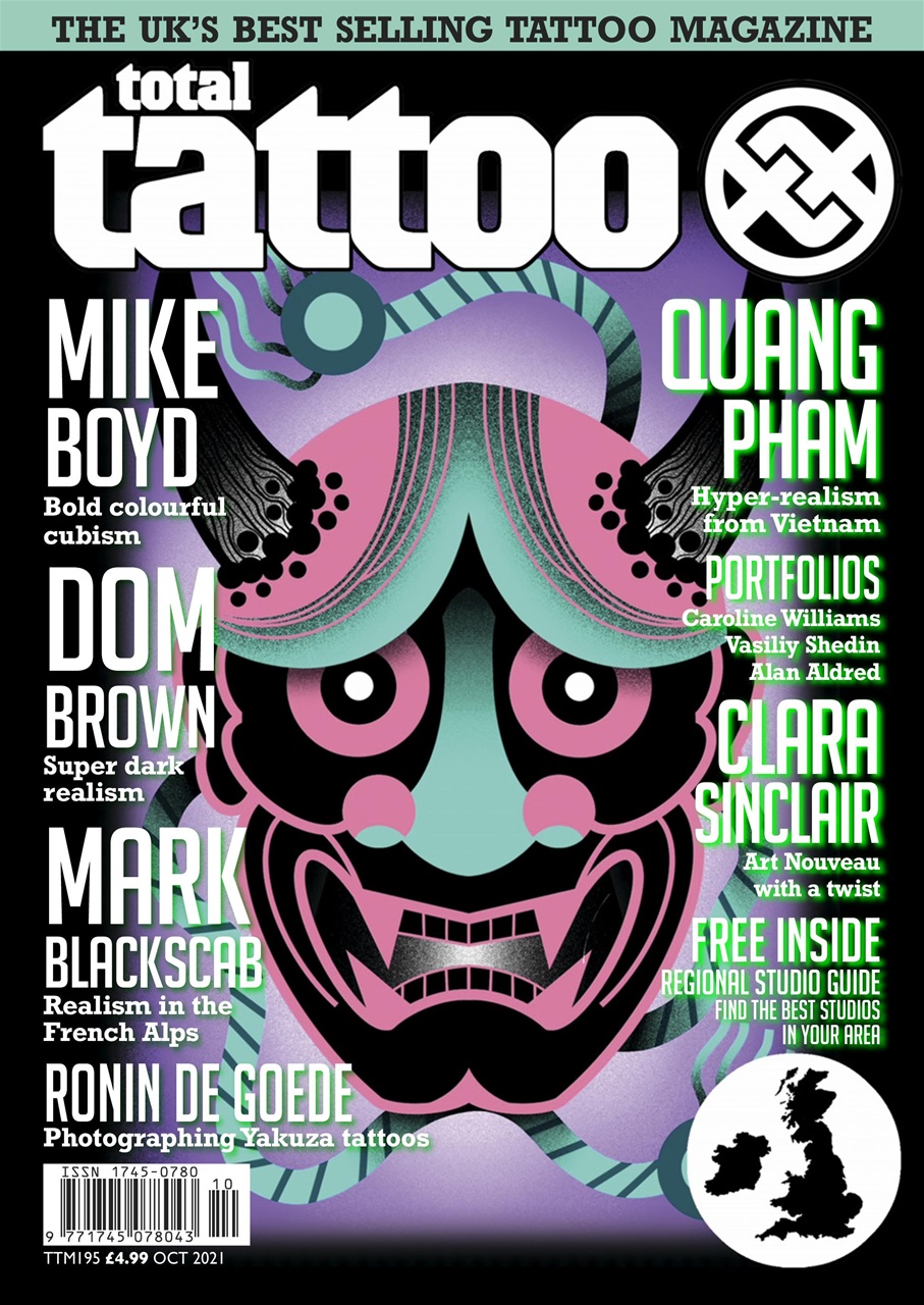 Total Tattoo Magazine - Total Tattoo 195 Back Issue