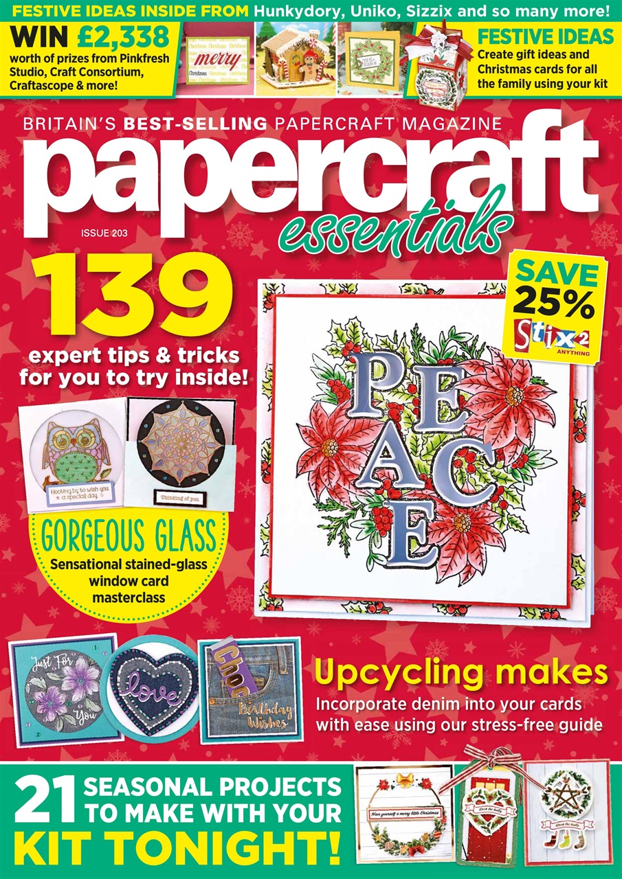 Papercraft Essentials Magazine - Issue 203 Back Issue
