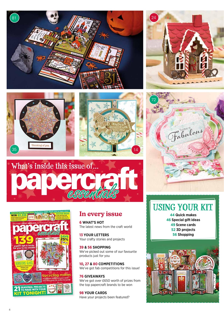 Papercraft Essentials Magazine - Issue 203 Back Issue