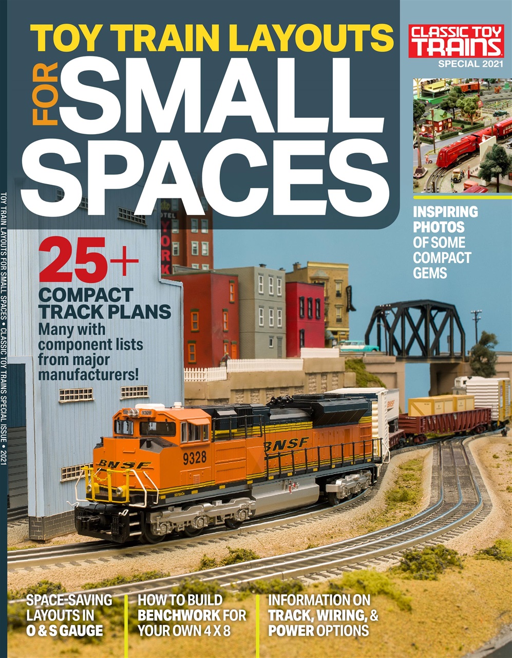 Classic Toy Trains Magazine - Toy Train Layouts for Small Spaces Special Issue