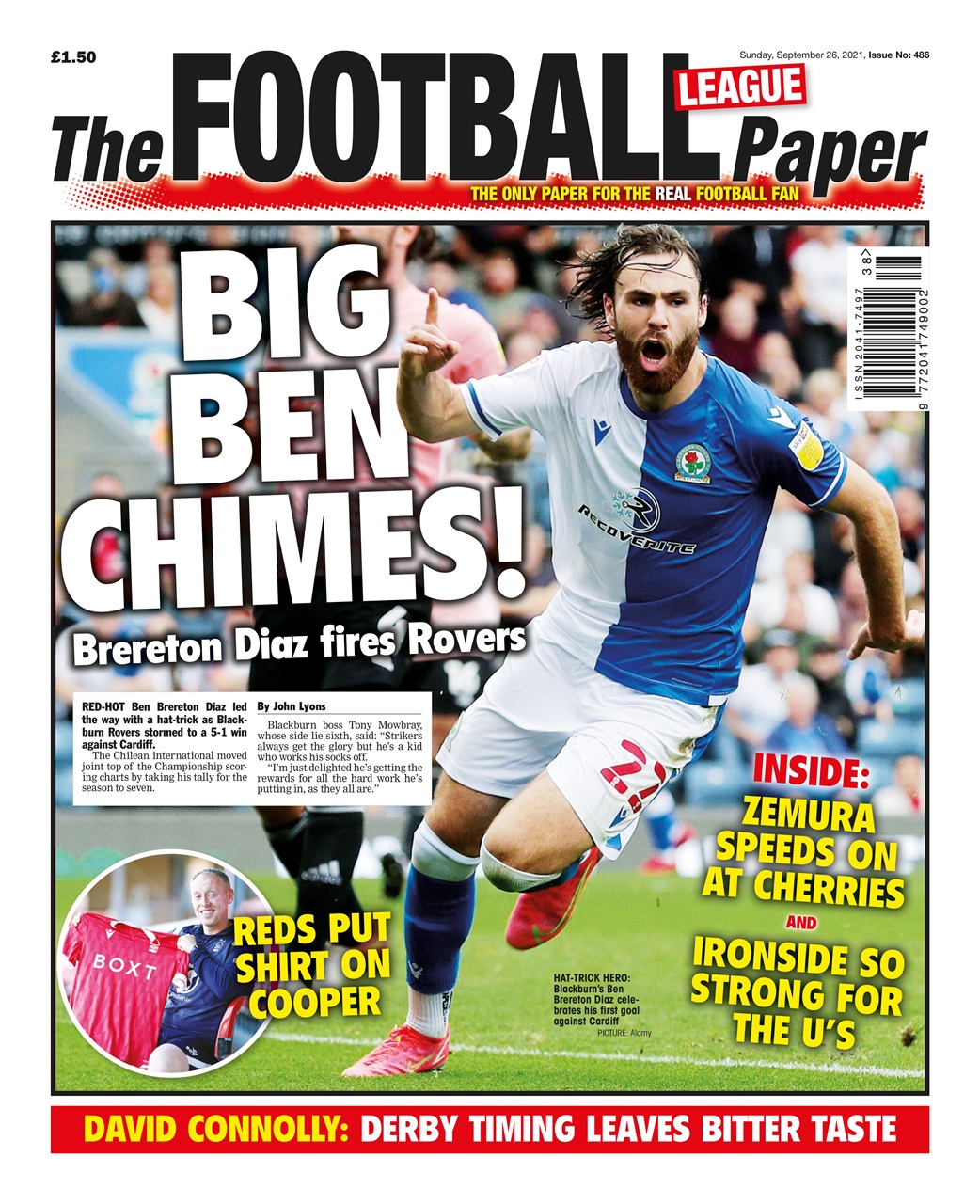 The Football League Paper Magazine - 26 Sep 2021 Edición anterior