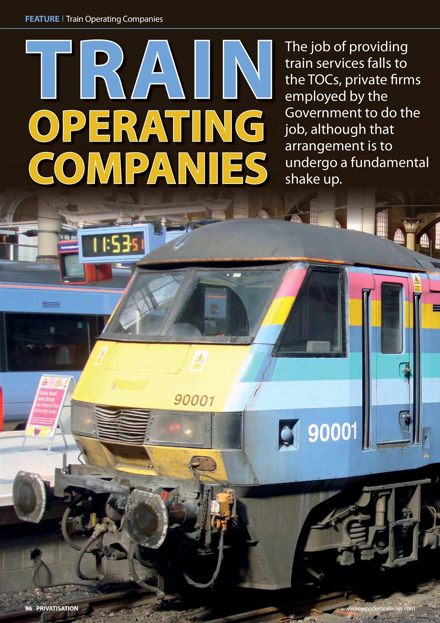 Modern Railways Magazine - British Railways: The Privatisation Years ...