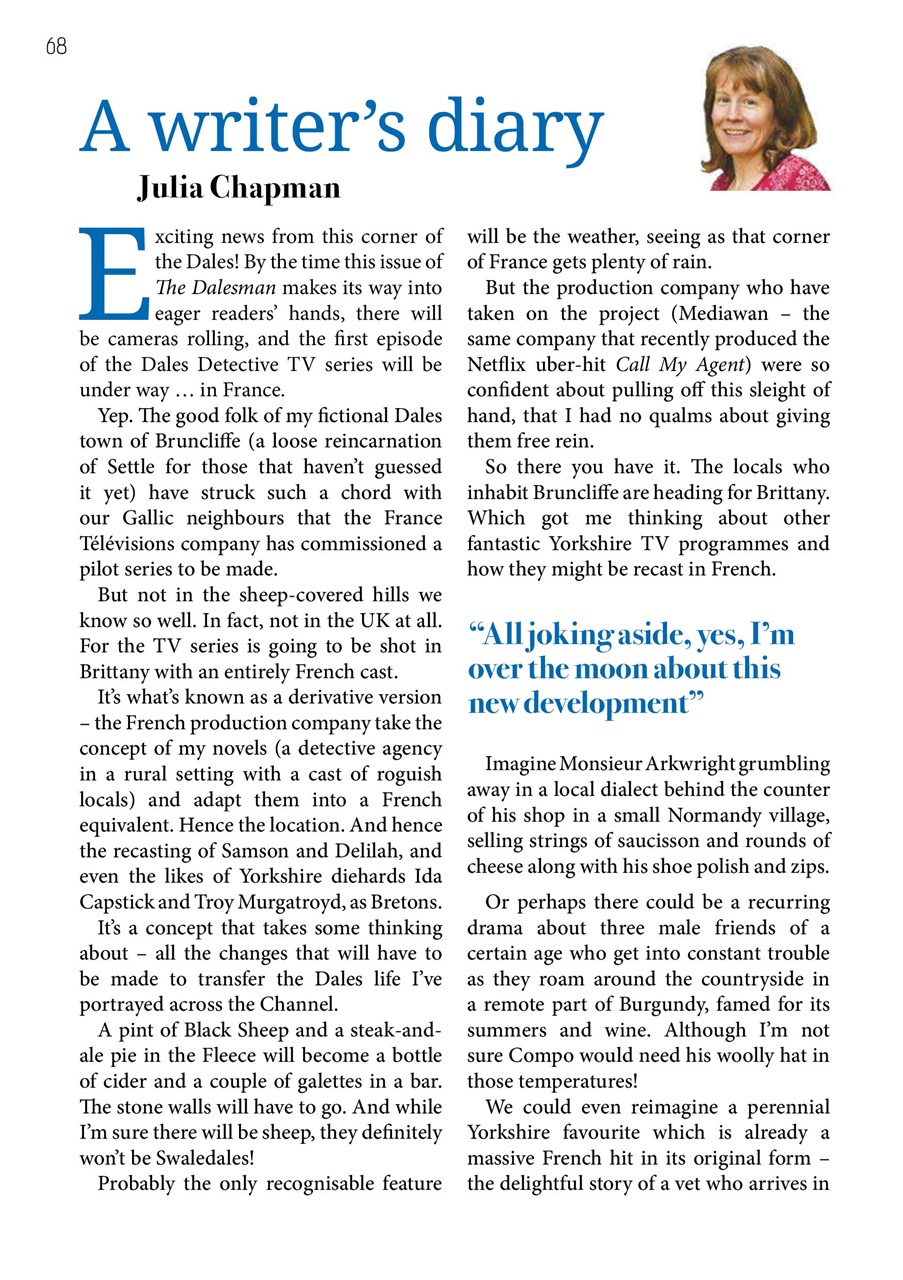 The Yorkshire Dalesman Magazine - November 2021 Back Issue