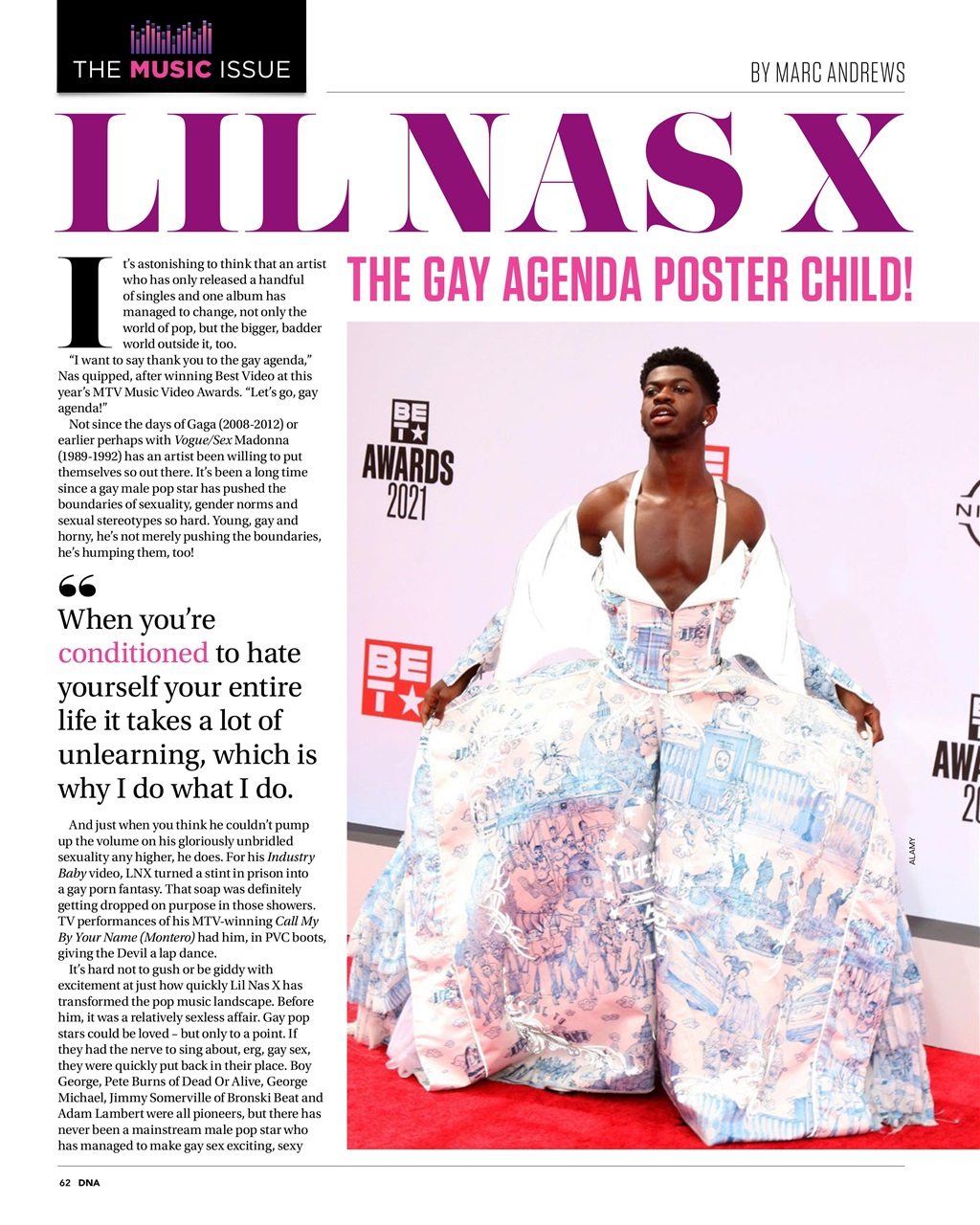 DNA Magazine - DNA #262 - Music Back Issue