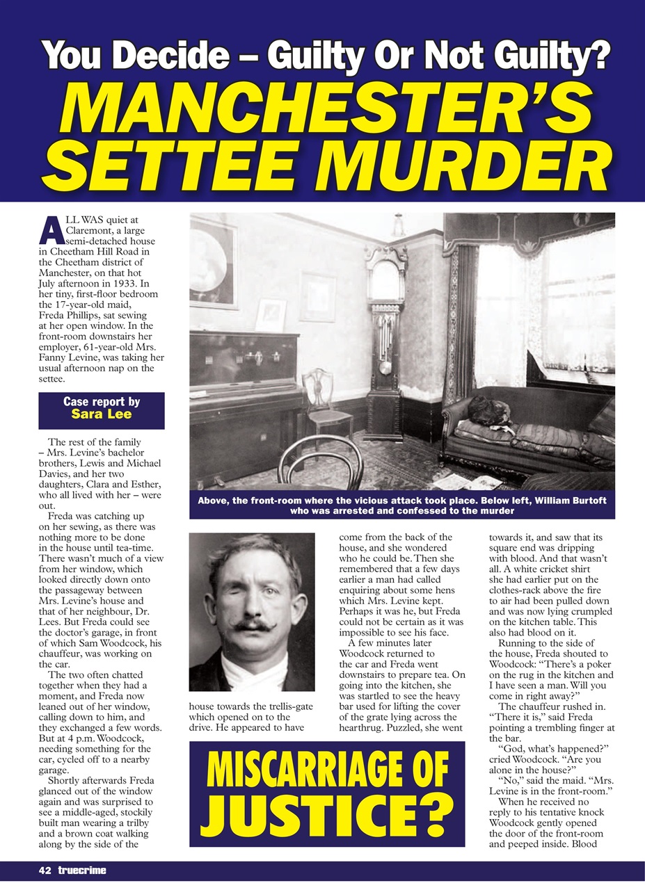 True Crime Magazine - True Crime November 2021 Back Issue