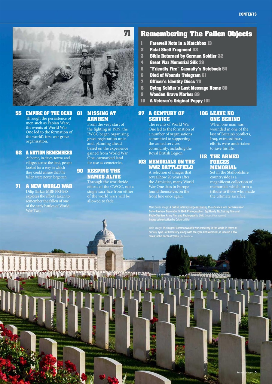 Britain at War Magazine - Never Forget: Remembering Britain’s Armed ...