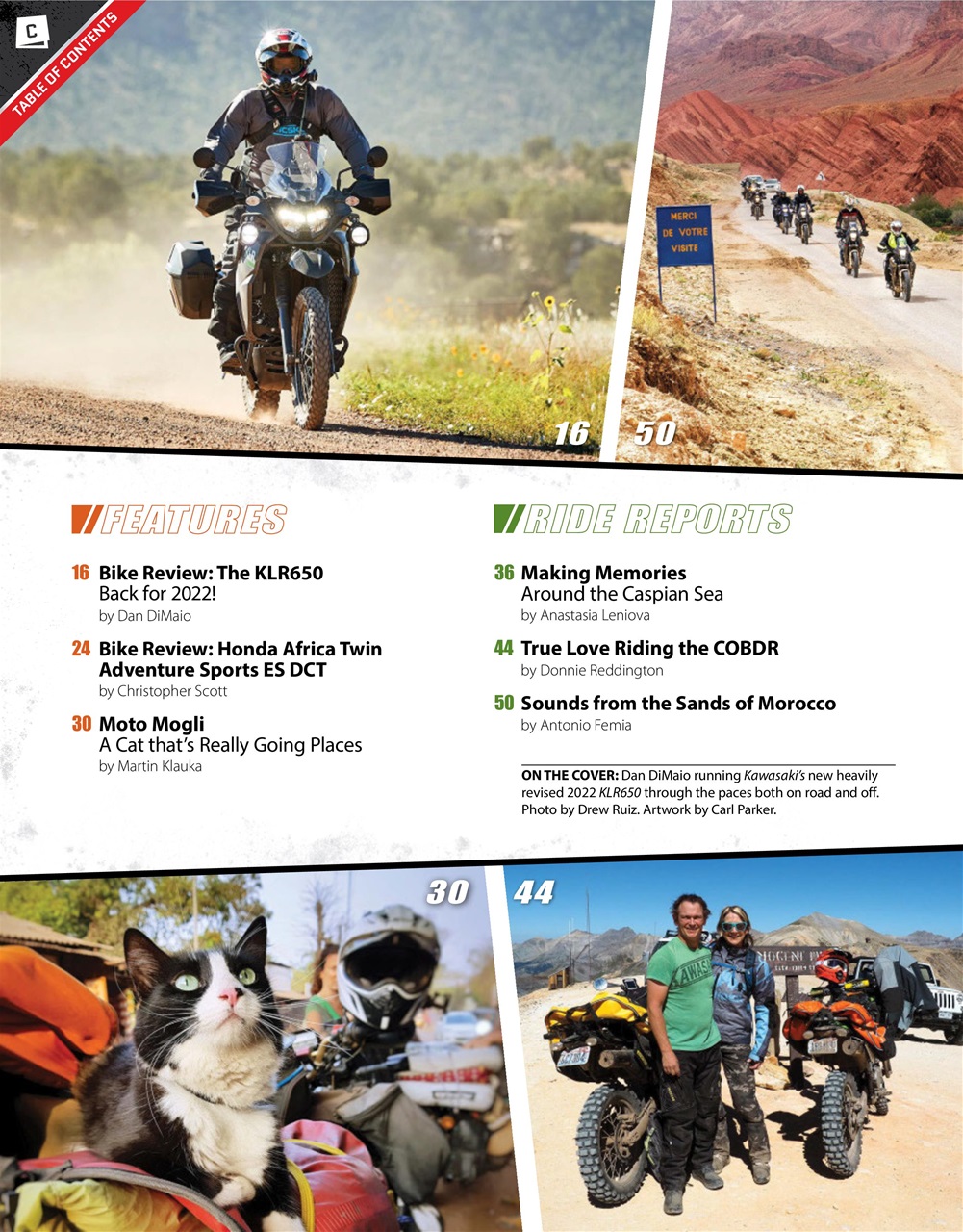 Adventure Motorcycle Magazine - Nov/Dec 2021 Back Issue