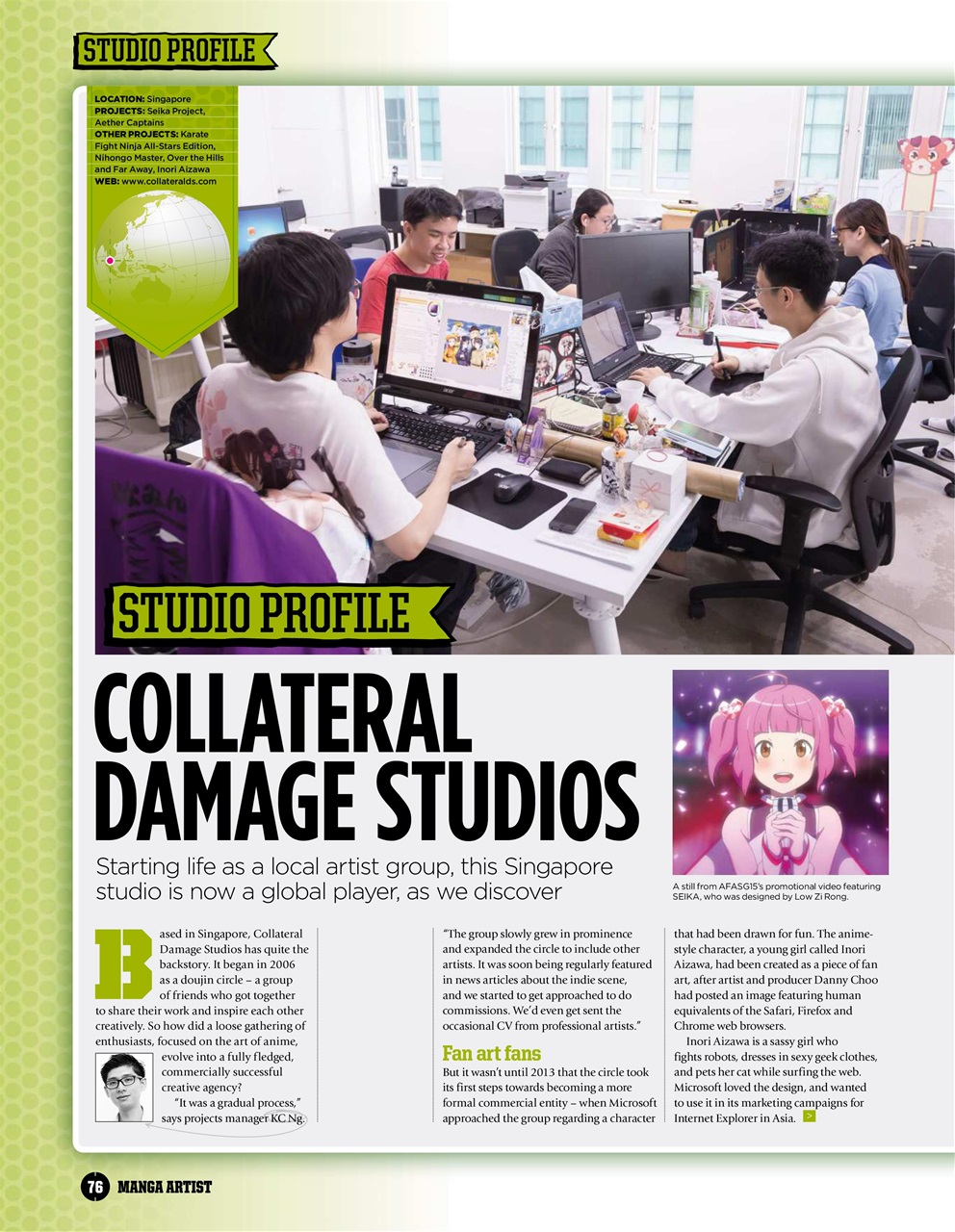 Creative Bookazine - Manga Artist Tenth Edition Back Issue