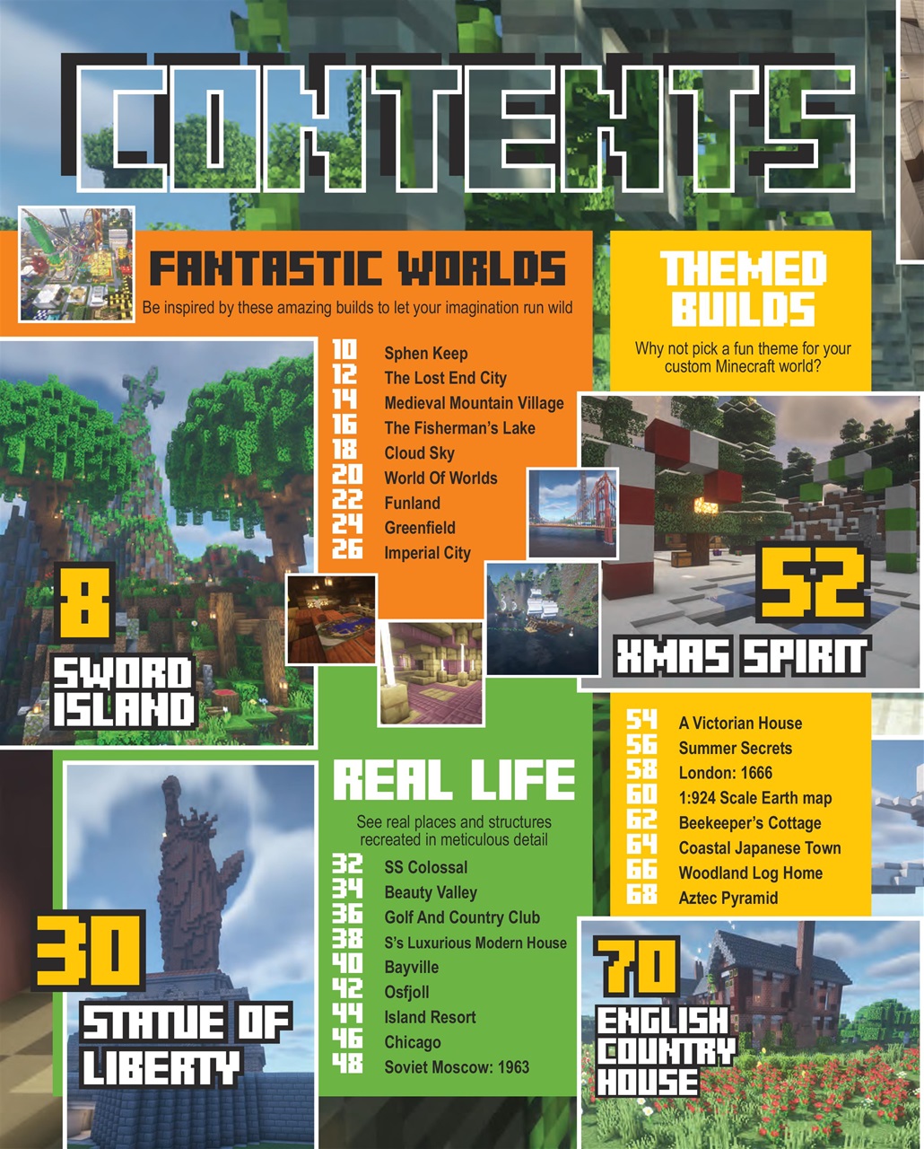 Minecraft World Magazine - Minecraft World Epic Builds vol 2 Special Issue