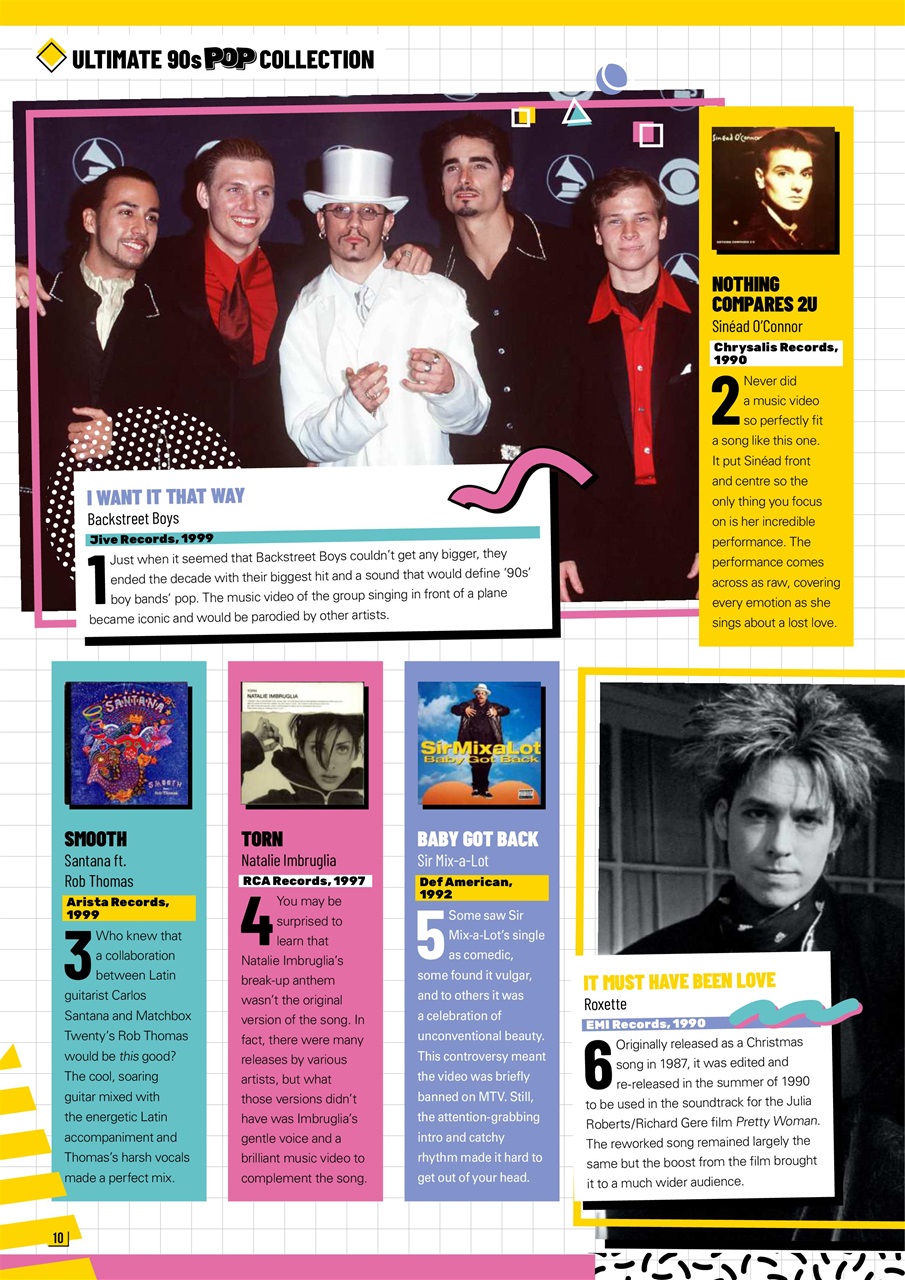 Music Magazine - Ultimate 90s Pop Collection First Edition Back Issue