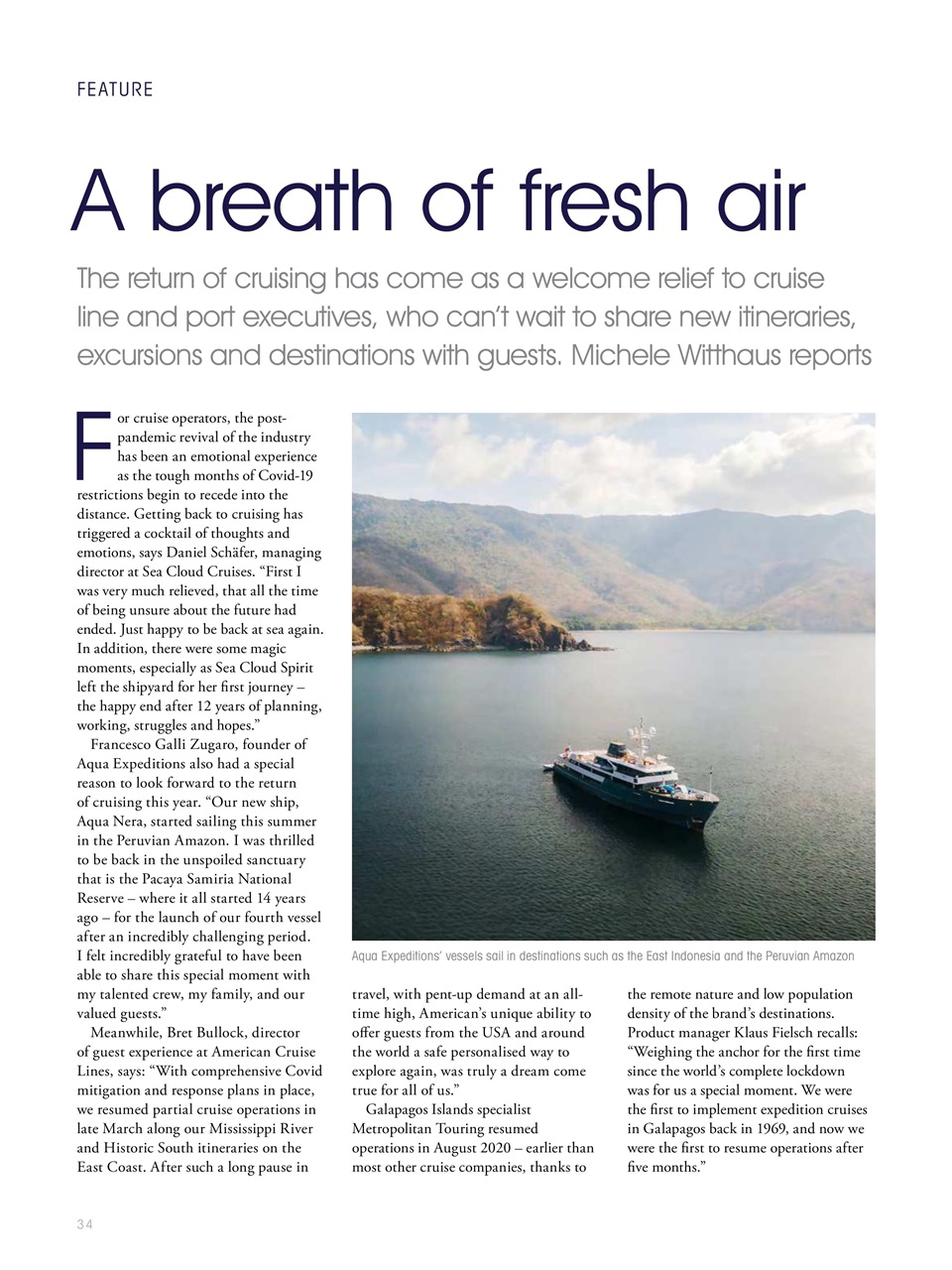 Cruise & Ferry Magazine - Itinerary Planning 2021/22 Back Issue