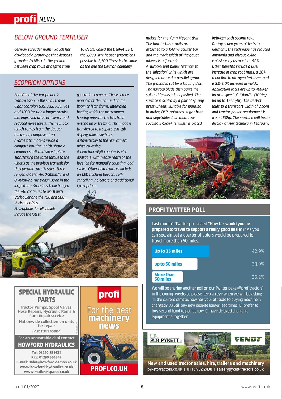 Profi International Magazine - Issue 1 2022 Back Issue