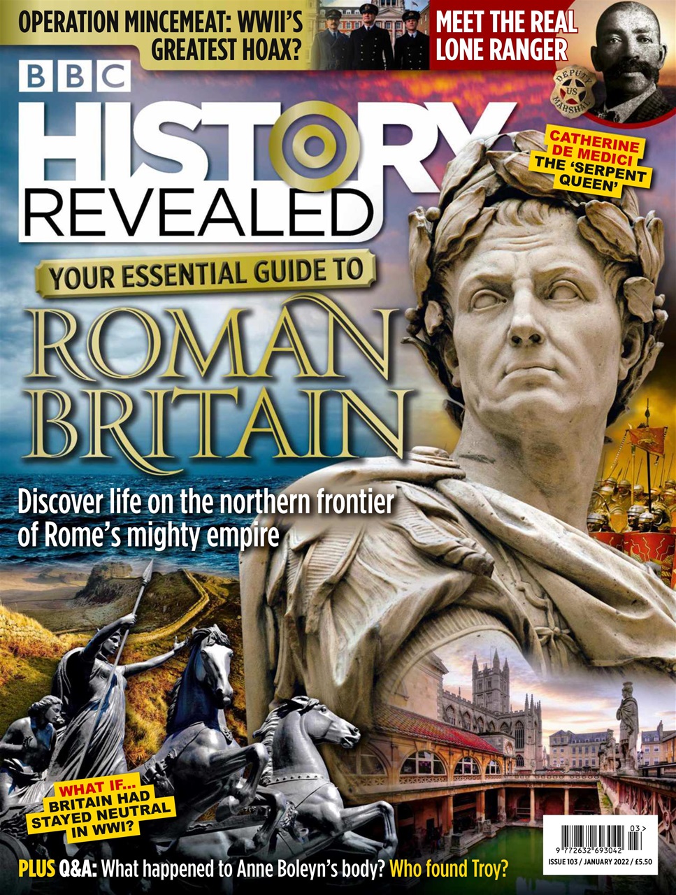 BBC History Revealed Magazine - January 2022 Back Issue