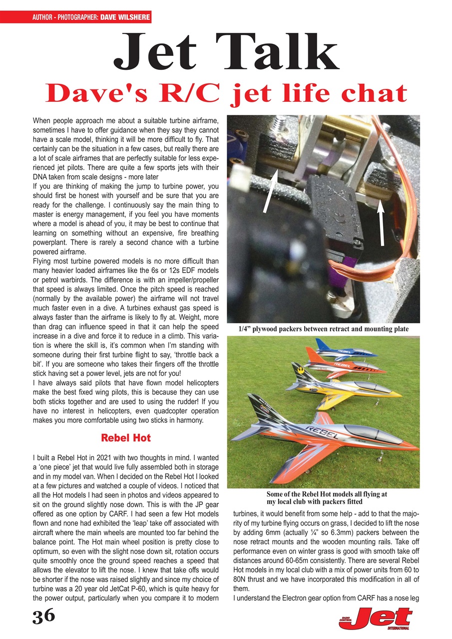 RC Jet International Magazine - February/March 2022 Edizione posteriore