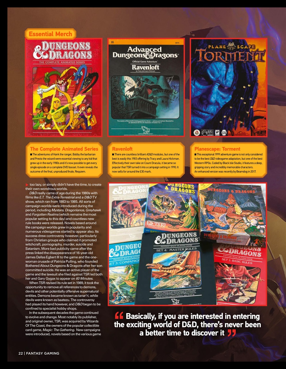 Gaming Bookazine - Ultimate Guide to Fantasy Gaming Fourth Edition Back ...