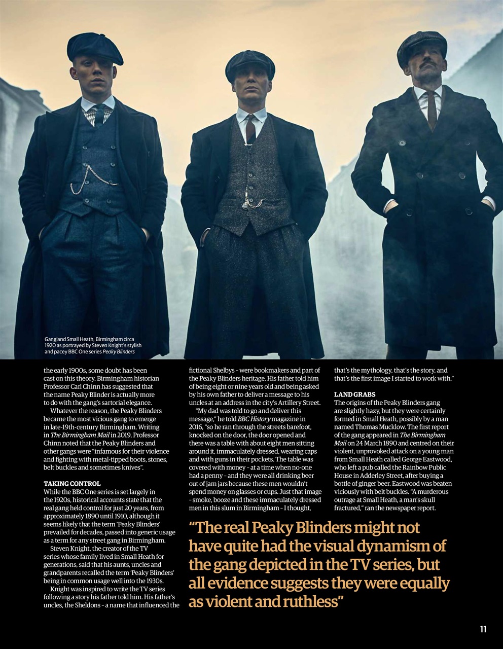 About History Bookazine - Real History of Peaky Blinders First edition ...