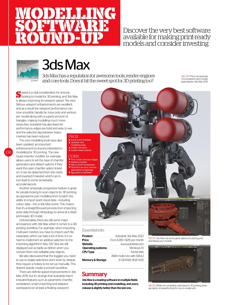 Creative Bookazine - 3D Make & Print Fifteenth Edition Back Issue