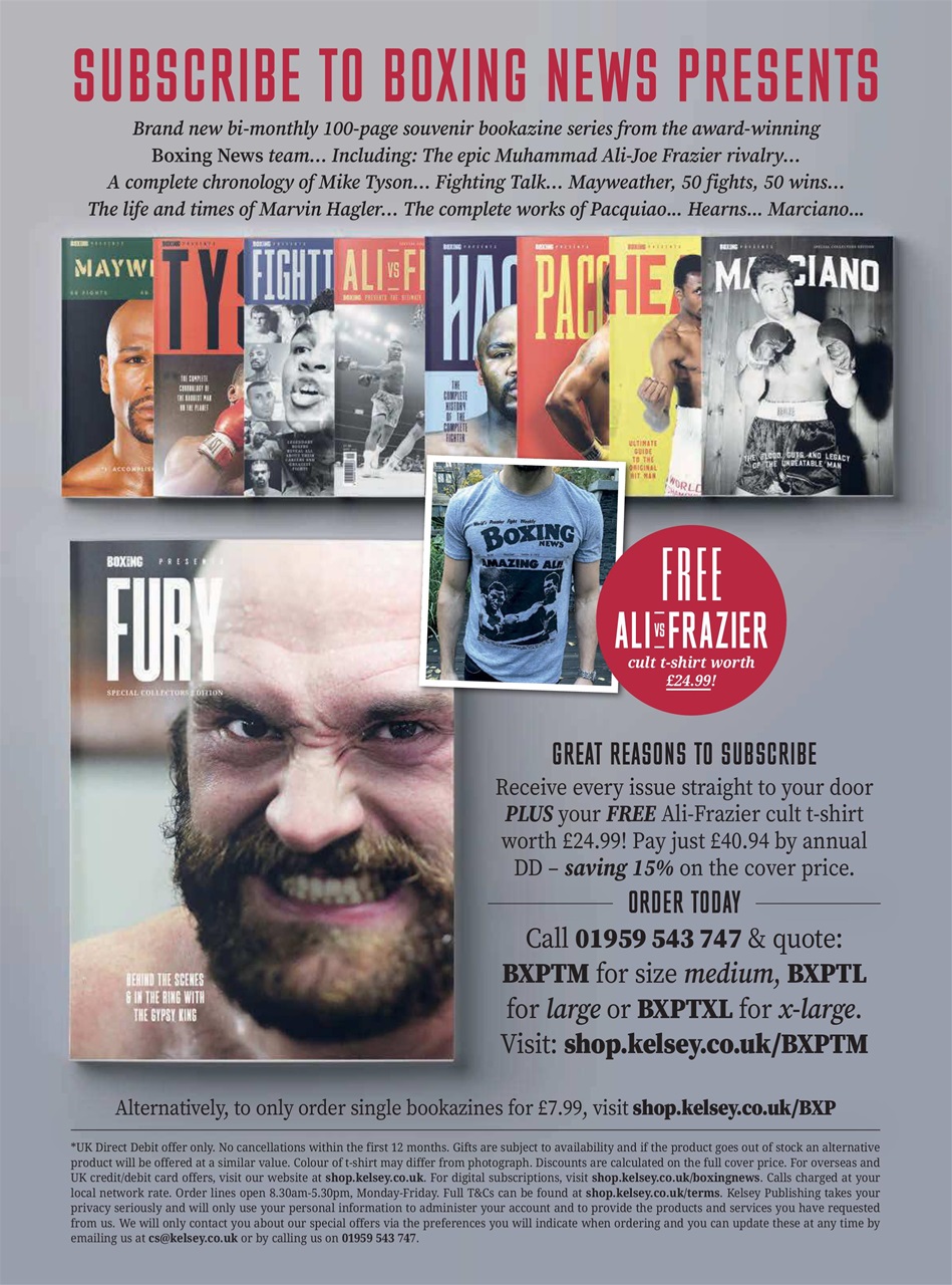 Boxing News Presents Magazine - Issue 10 Back Issue